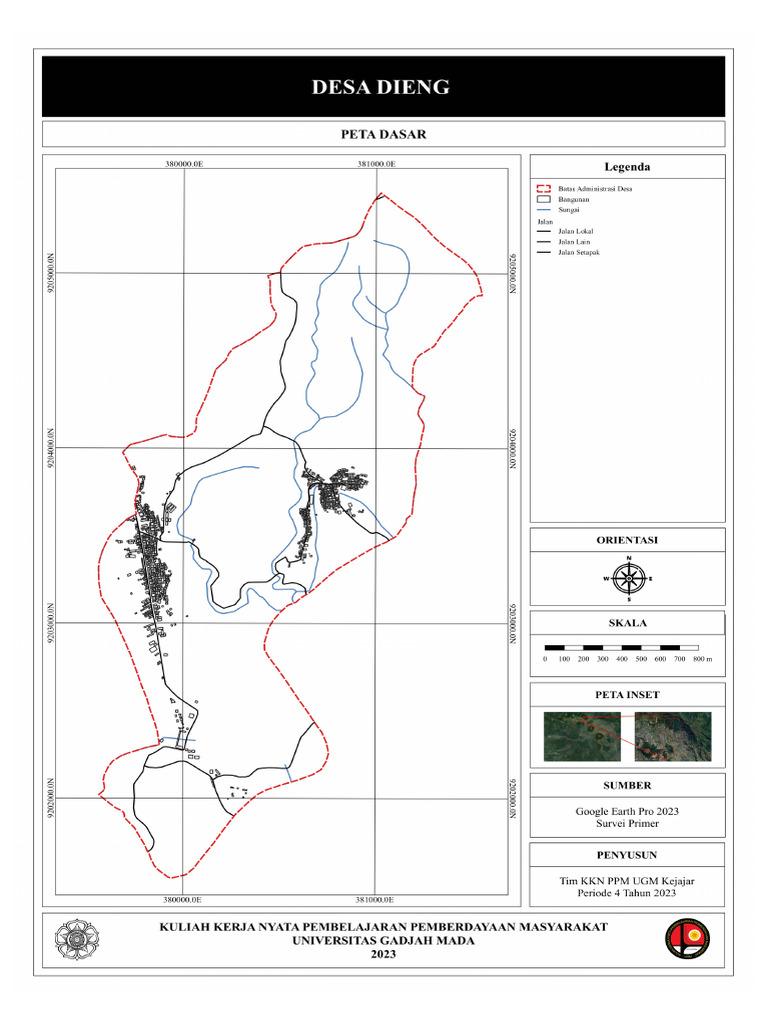 Maps KKN Ivory at 2 Lembar | PDF
