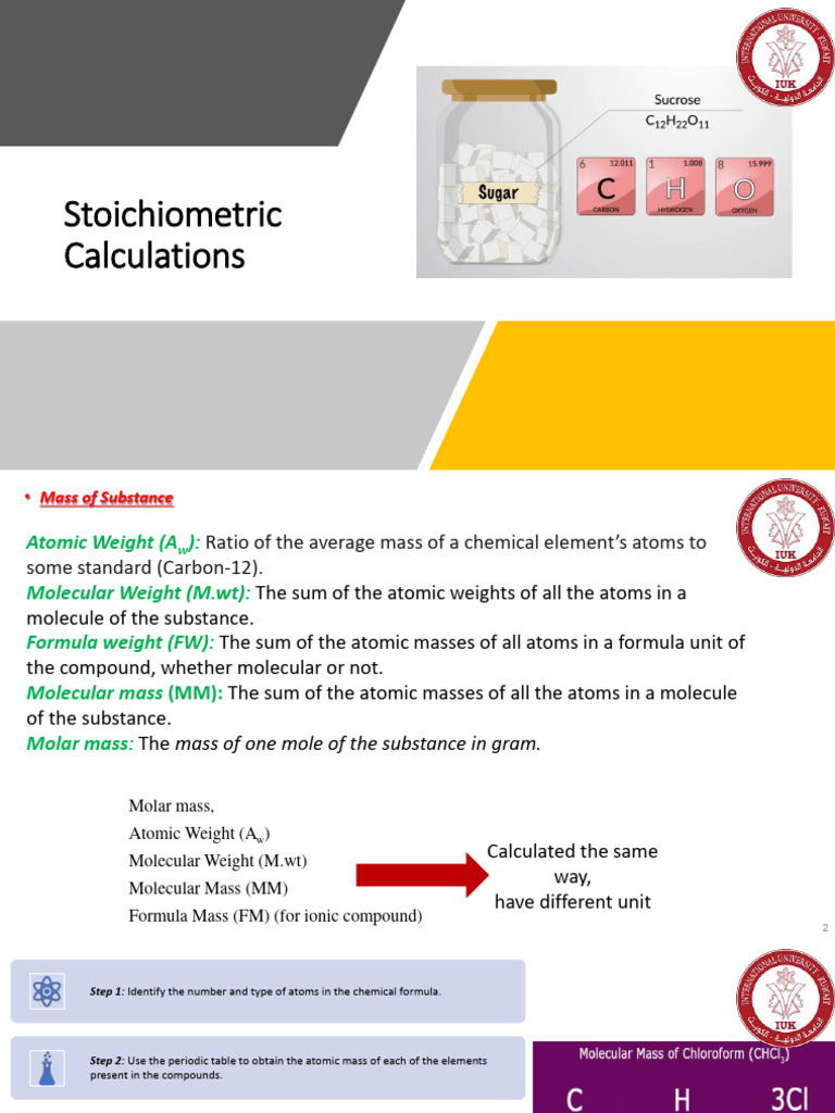 Stoichiometric Calculations | PDF | Mole (Unit) | Gases