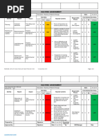 Air Compressor Risk Assessment Overview | PDF | Personal Protective ...