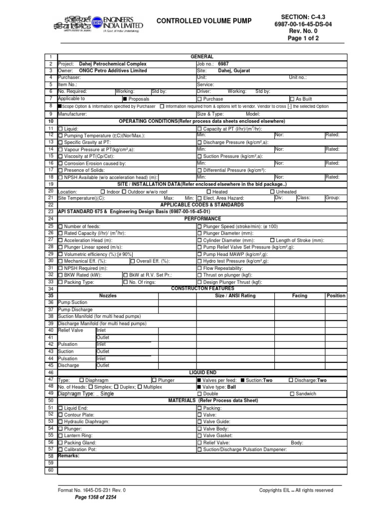 Opal Wwts - Tender Doc - Part 3 1411817364 14 | PDF | Pump | Valve