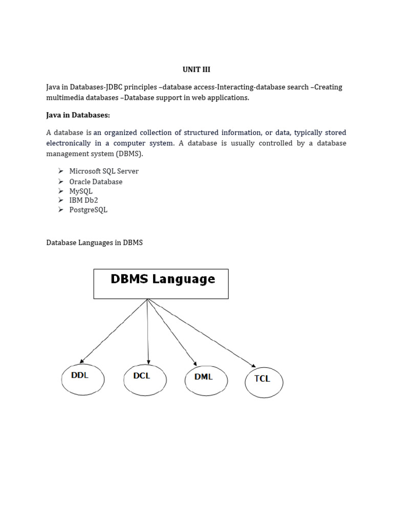 Unit Iii Pdf Databases No Sql 