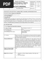 Activity Design Format | PDF | Career & Growth