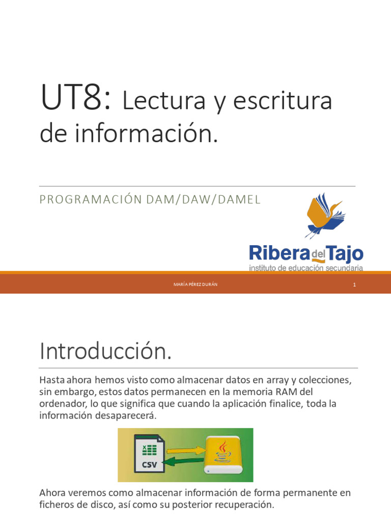 Manejo de Archivos en Java | PDF | Archivo de computadora | Constructor (Programación Orientada ...