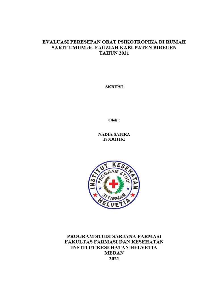 Proposal Nadia Safira | PDF | Kesehatan Holistik | Sains & Matematika