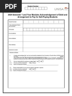 Revised Fee Instalment Form | PDF