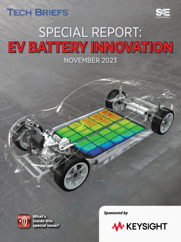 EV Battery Innovation SAE | PDF | Electric Vehicle | Battery Charger