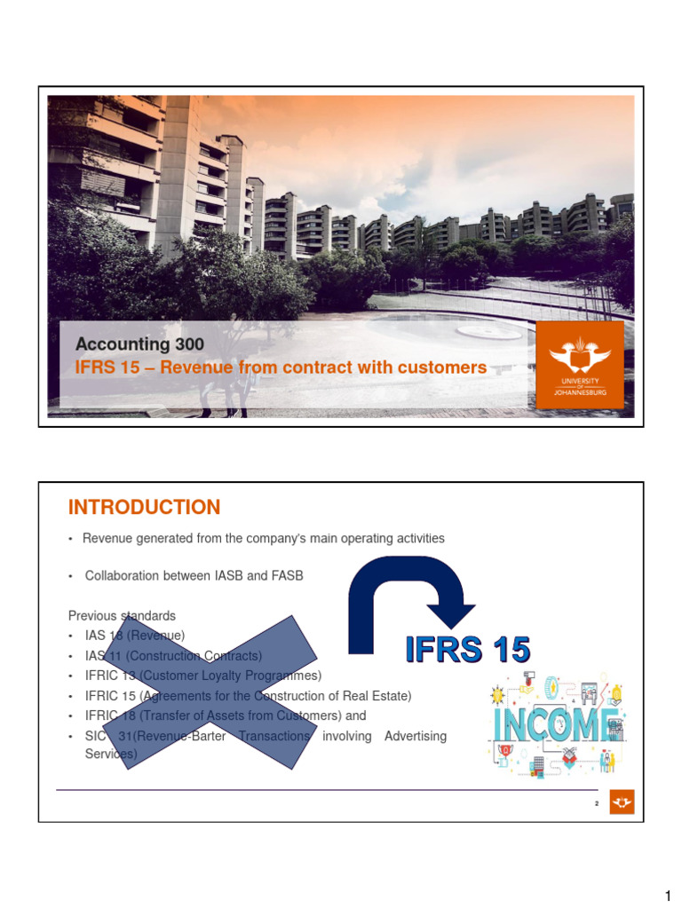IFRS 15 Combined Slides - 2023 | PDF | International Financial ...