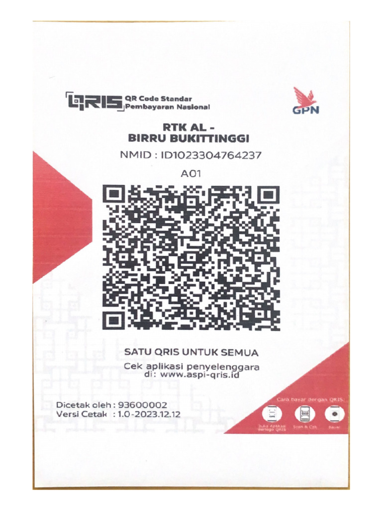 Satu Qris Untuk Semua | PDF