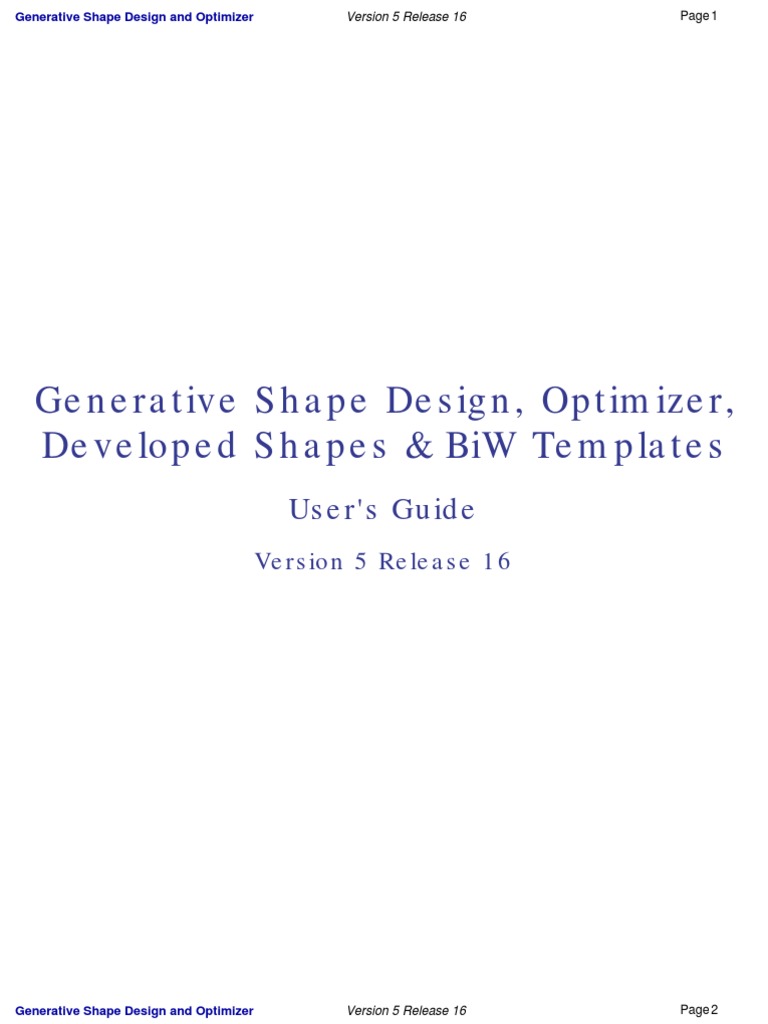 CATIA V5 Generative Shape Design | PDF | Circle | Geometry