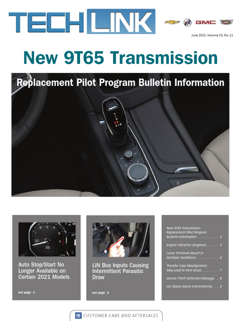 9T65 Transmission Replacement Program | PDF | Chevrolet Silverado ...