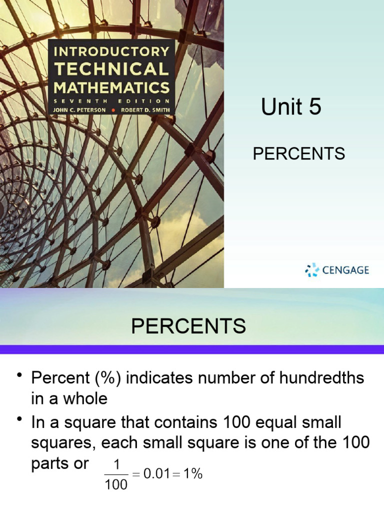 Peterson IG Unit 05 Completed | PDF | Percentage | Mathematical Notation