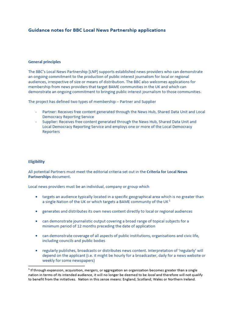 Guidance Notes v8 | PDF | Human Communication | Mass Media