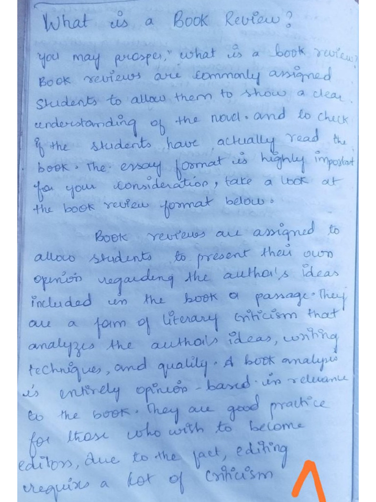 Book Review Notes | PDF