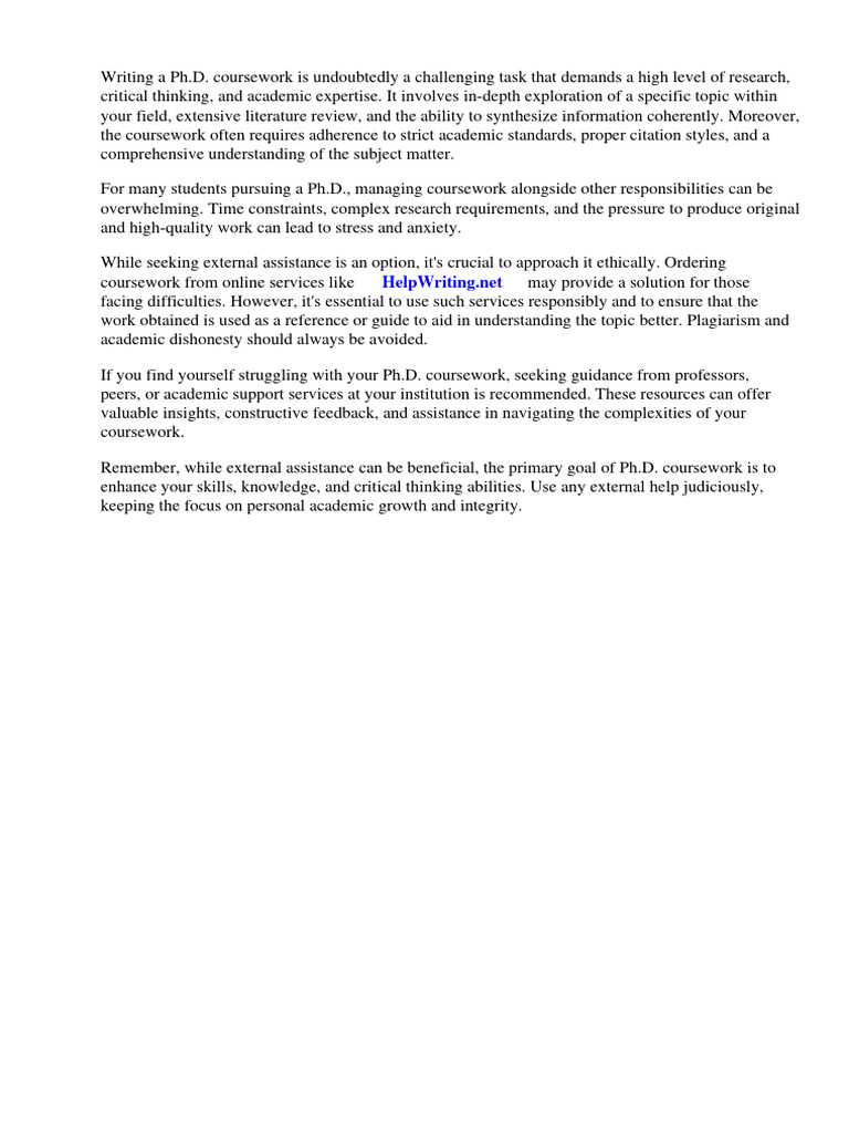 PHD Course Work in Bu Bhopal | PDF | Business