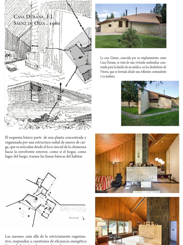 Casa Durana: Diseño de Sáenz de Oíza | PDF | Arte