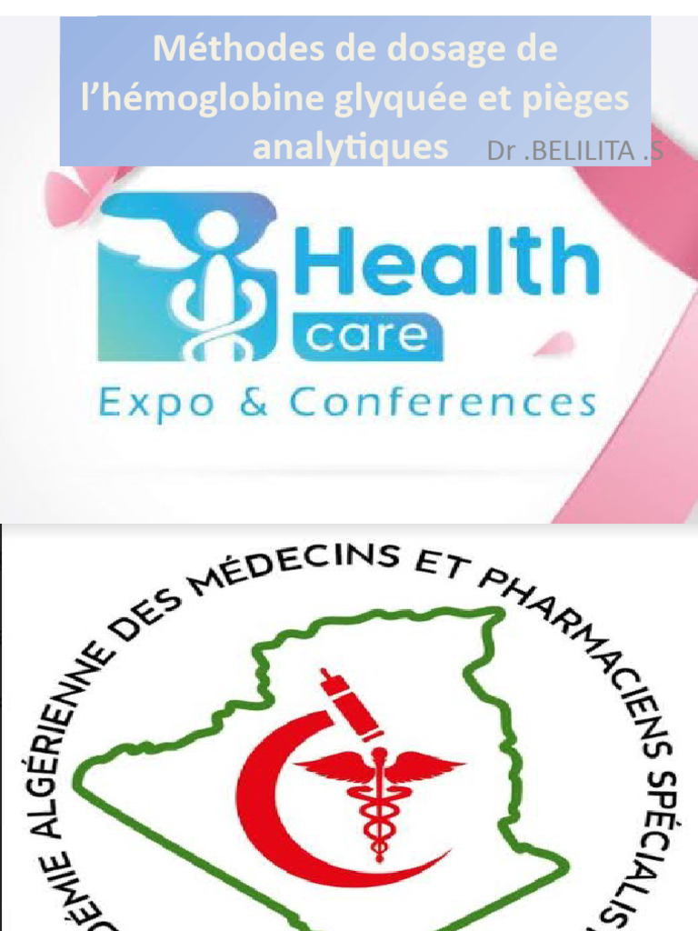 Dosage de l'HbA1c : Méthodes et Pièges | PDF | Hémoglobine glyquée | Biochimie