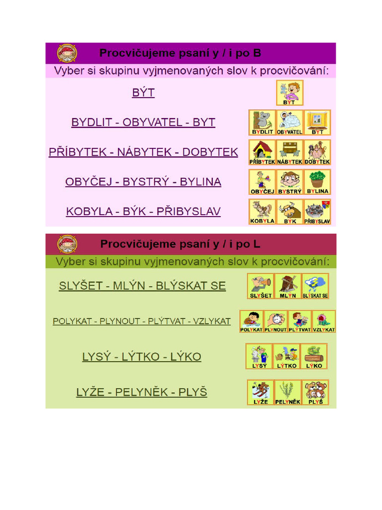 Vyjmnenovana Slova | PDF