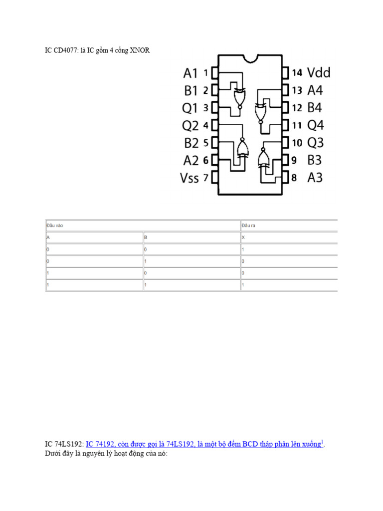 Nguyên Lý CH C Năng Các IC Trong M CH | PDF