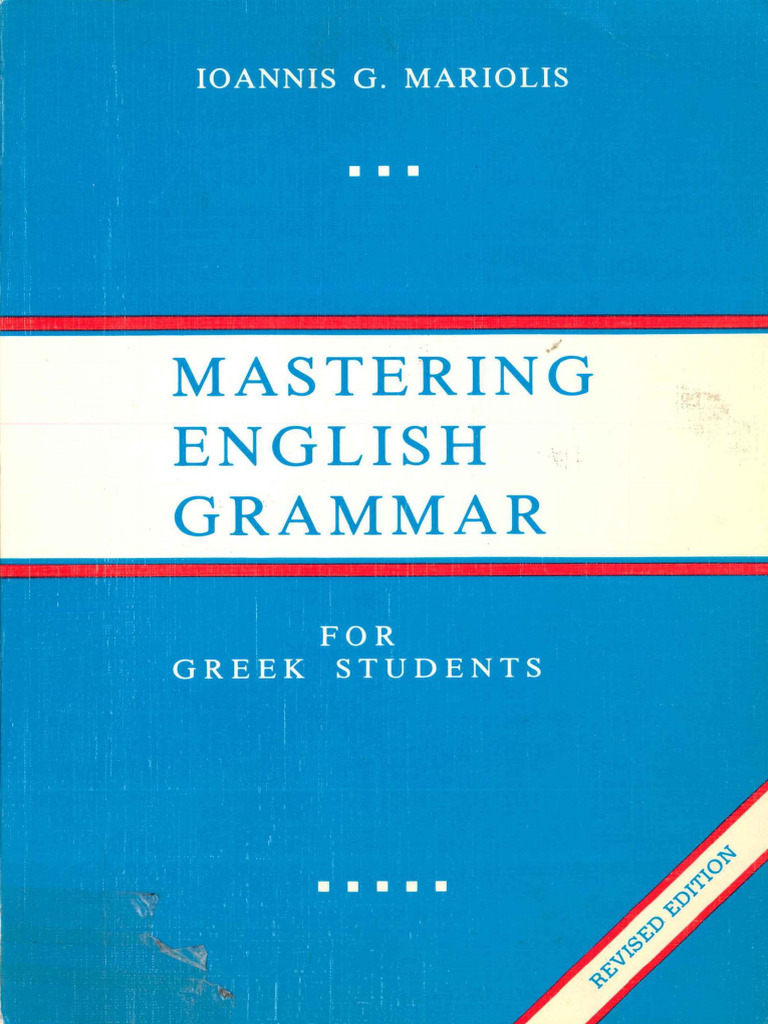 Mastering English Grammar | PDF