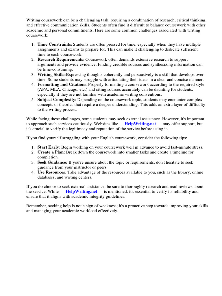 English Coursework Topic Ideas | PDF | Essays | Thesis