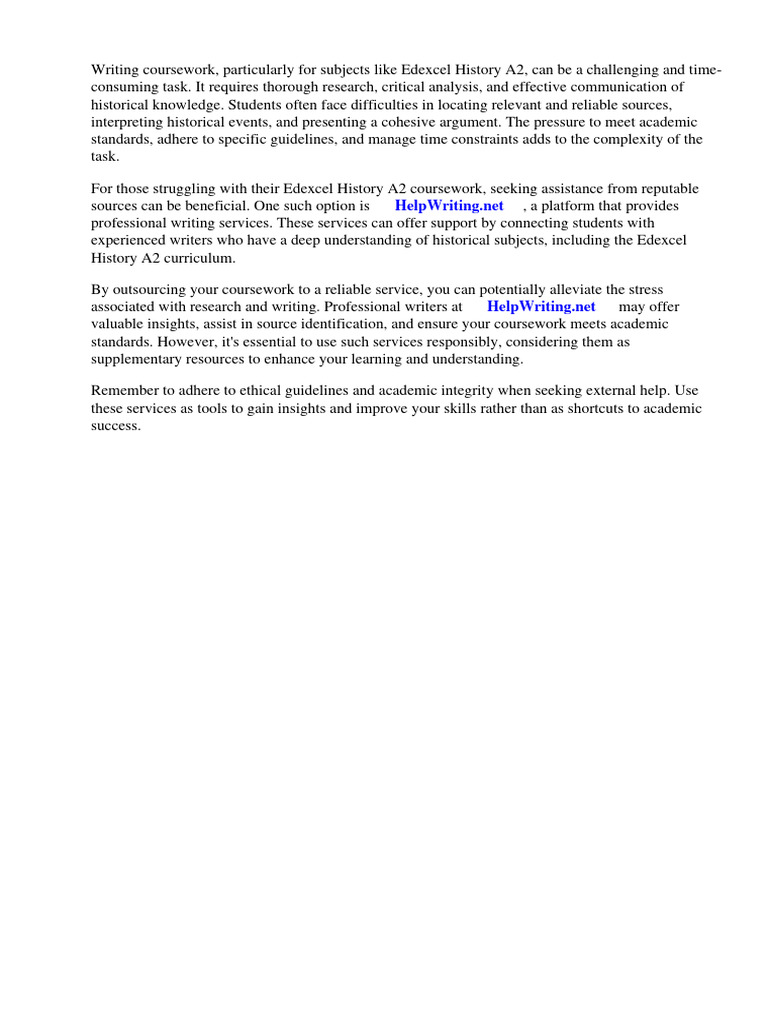 Edexcel History A2 Coursework Sources | PDF | Gce Advanced Level ...