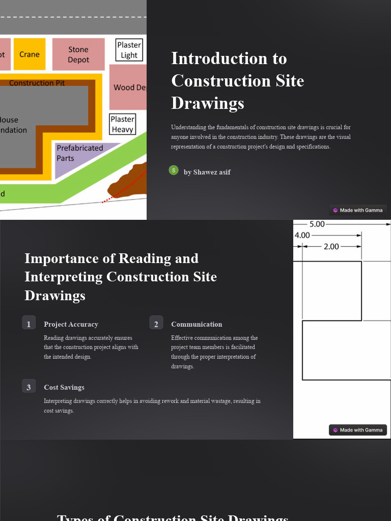 Introduction To Construction Site Drawings | Download Free PDF ...
