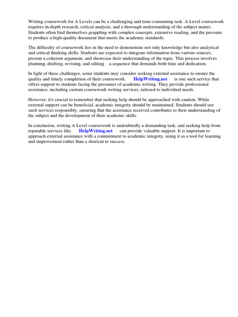 All Coursework A Levels | PDF | Critical Thinking | Brand