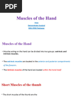 The Muscles of the Hand - Thenar - Hypothenar - TeachMeAnatomy | PDF ...