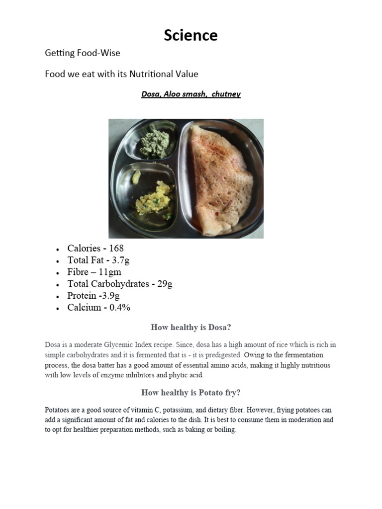 Holiday Project | PDF | Dietary Fiber | Diet & Nutrition