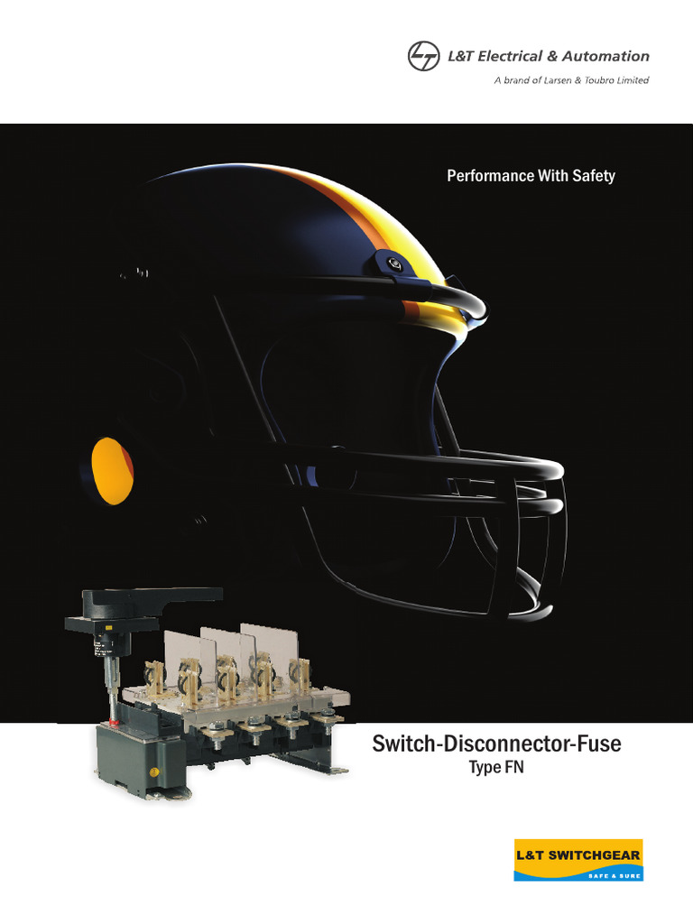 FN Range Switch Disconnector Fuse | PDF | Fuse (Electrical) | Electric Arc