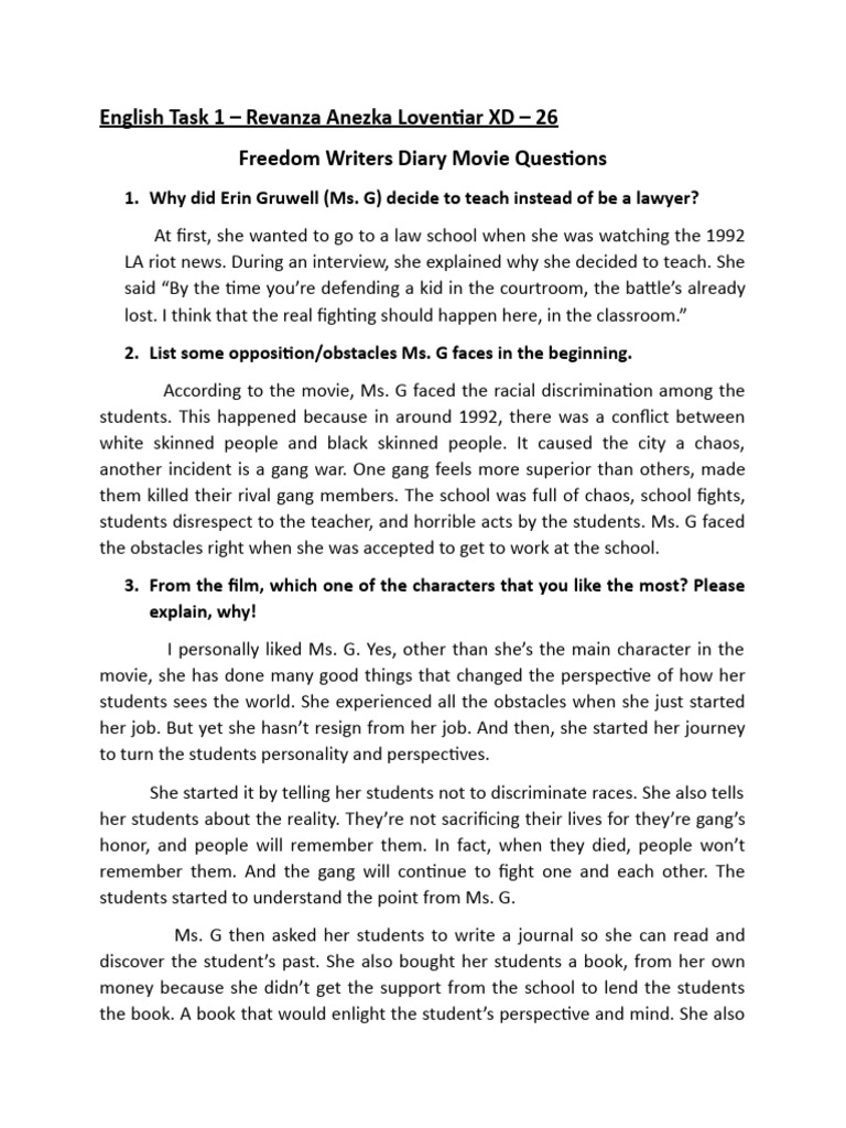 English Task 1 | PDF