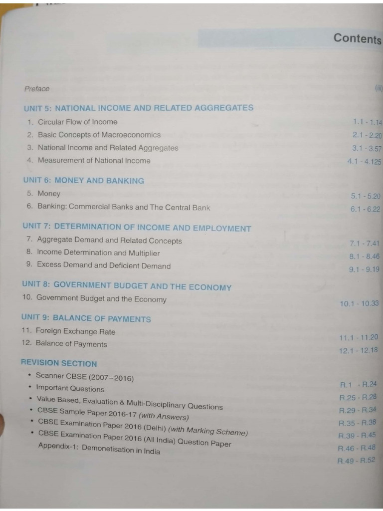 Sandeep Garg Macroeconomics Class 12 | PDF