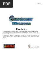 Shadowrun, Sixth World Character Sheet | PDF | Weaponry | Leisure