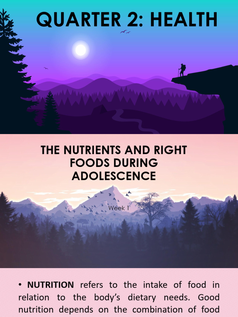 Q2 Health Reference | PDF | Malnutrition | Foods Q2 Health Reference | PDF | Malnutrition | Foods