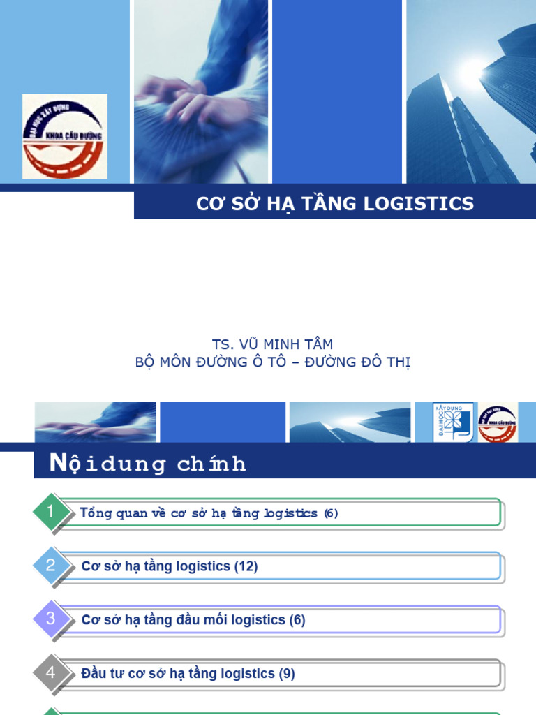 Chuong 2 - Co So Ha Tang Logistics | PDF