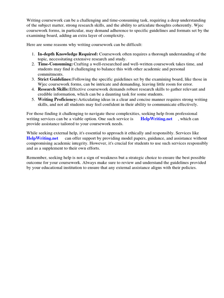 Wjec Coursework Forms | PDF | Facebook | Linked In