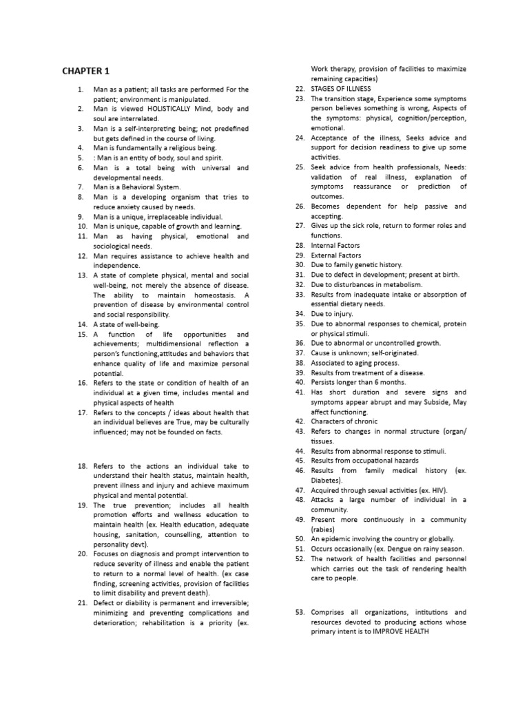 Funda Reviewer | PDF | Nursing | Preventive Healthcare