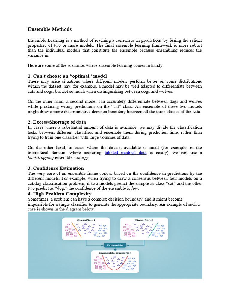 Ensemble Methods | PDF | Emerging Technologies | Computational Neuroscience