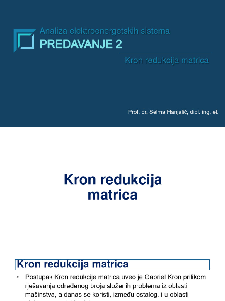 AEES Predavanje2 | PDF
