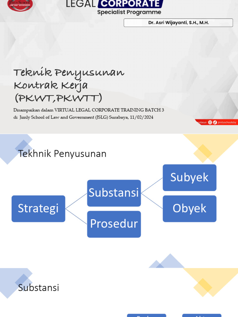 PKWT - Jimly 2 | PDF