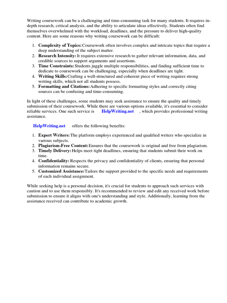 Relevant Coursework On Resume Sample | PDF | Résumé | Experience