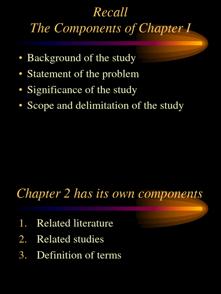 Chapter II | PDF | Teachers | Thesis