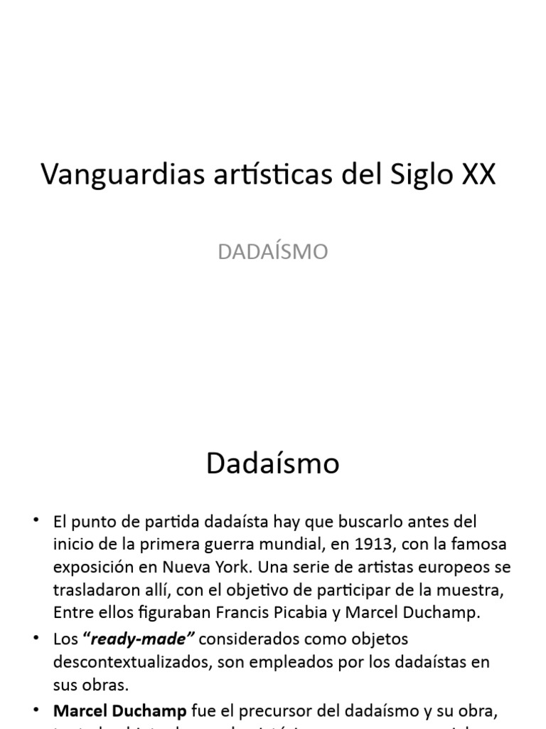 HA2 Dadaísmo | PDF | Arte Moderno | Modernidad