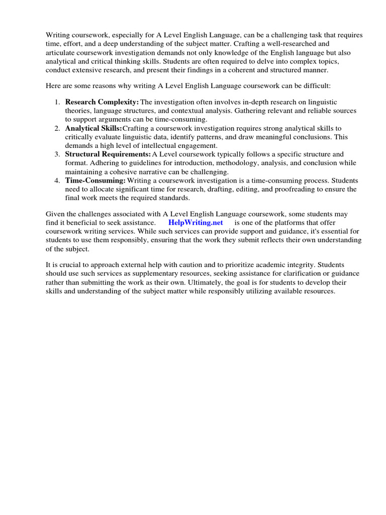 English Language A Level Coursework Investigation Ideas | PDF | Accent ...