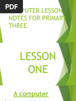 ICT Notes Grade 7 | PDF | Computer Data Storage | Software