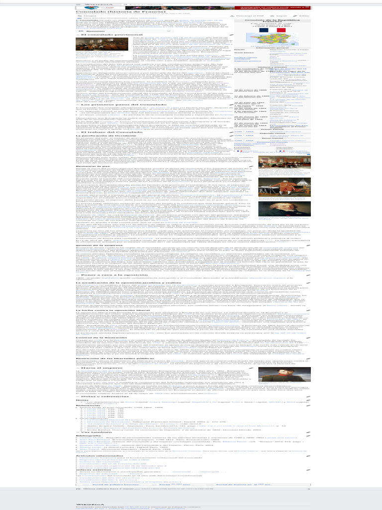 Consulado (Historia de Francia) - Wikipedia | PDF | Política | Viajes