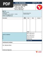 Bill Book Format Word 01 | PDF