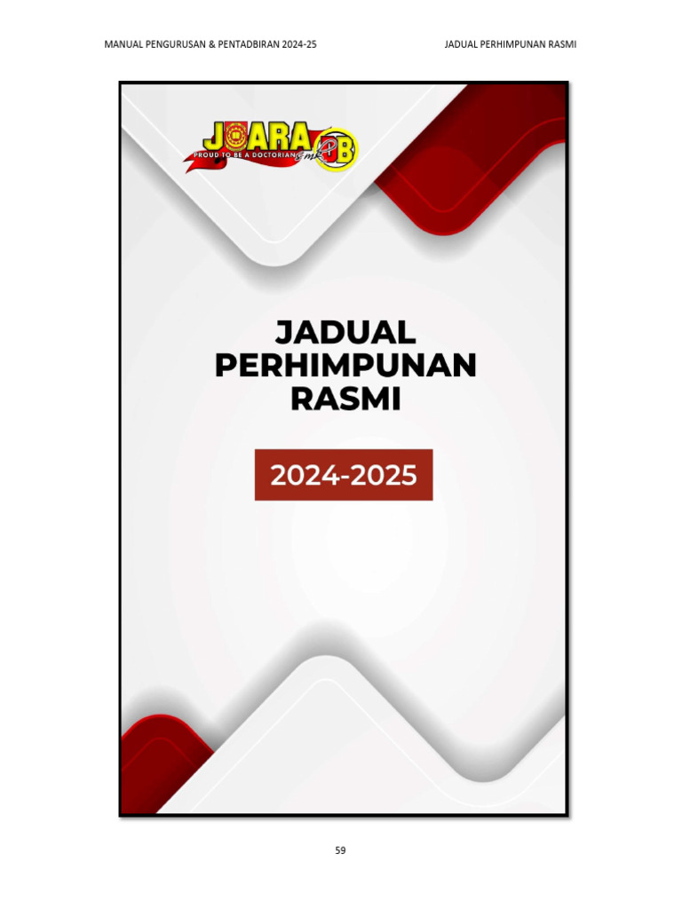 007 Jadual Bertugas Dan Perhimpunan Rasmi Sesi Pagi 59-64 | PDF