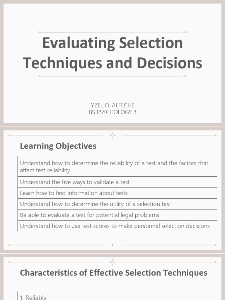 IO Reporting | Download Free PDF | Validity (Statistics) | Cognition