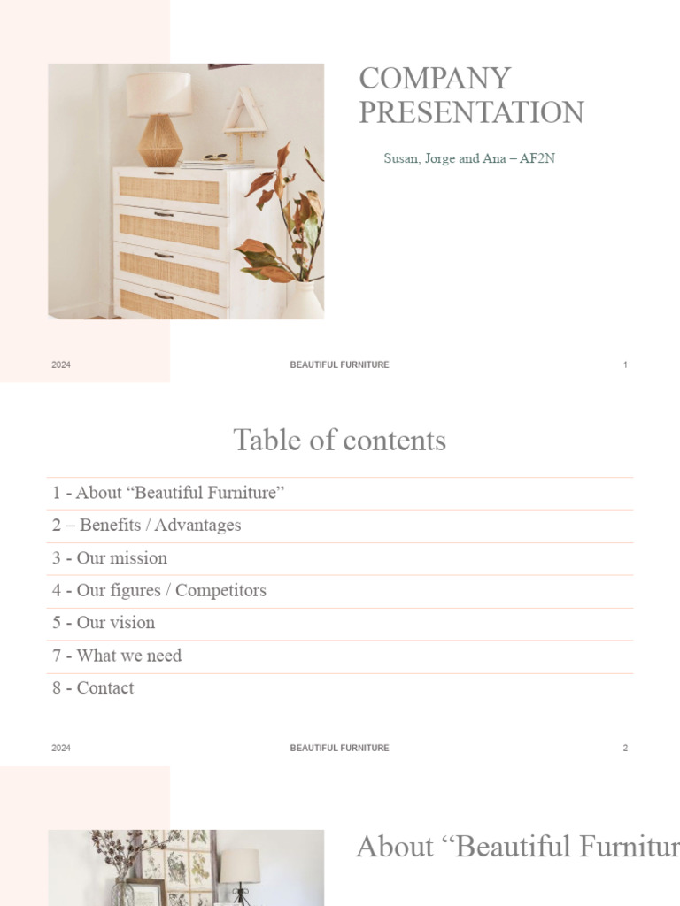 Company Presentation | PDF | Recycling | Sustainable Design